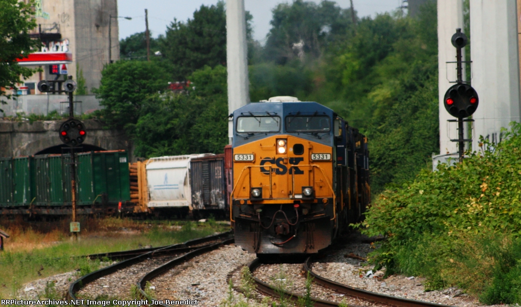CSX 5331 on Q438